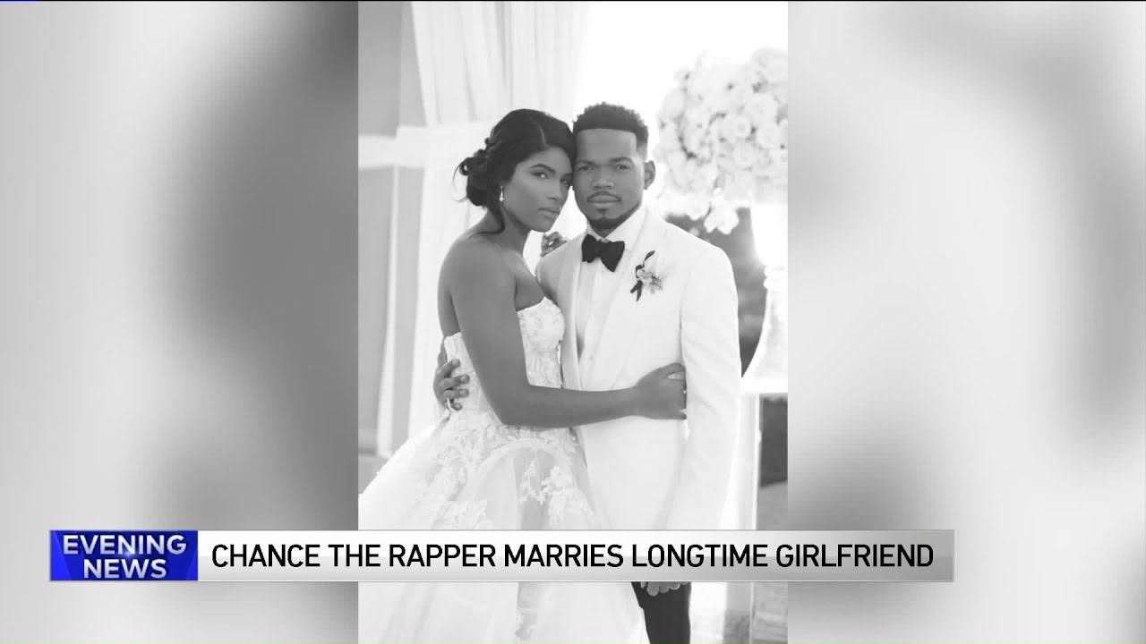Chance the Rapper marries girlfriend in California - YouTube