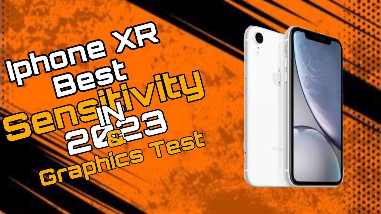 Iphone Xr Best sensitivity in 2023 & Graphics test ️/xr PUBG test😍/ XR ...
