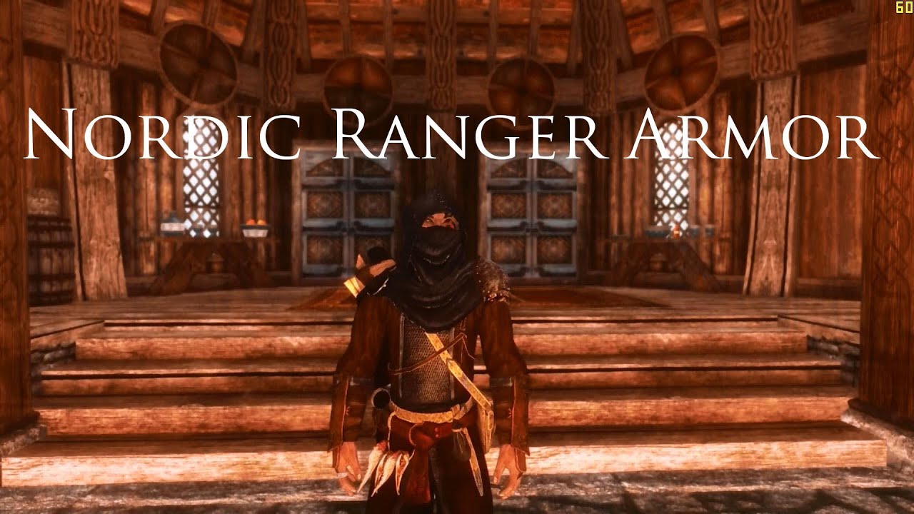 Skyrim Mods: Nordic Ranger Armor - YouTube
