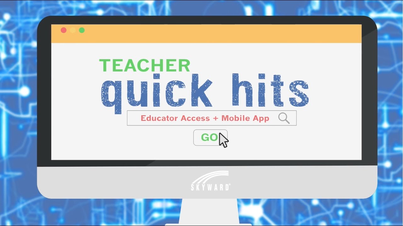 Quick Hits for Teachers: Mobile Access App - YouTube