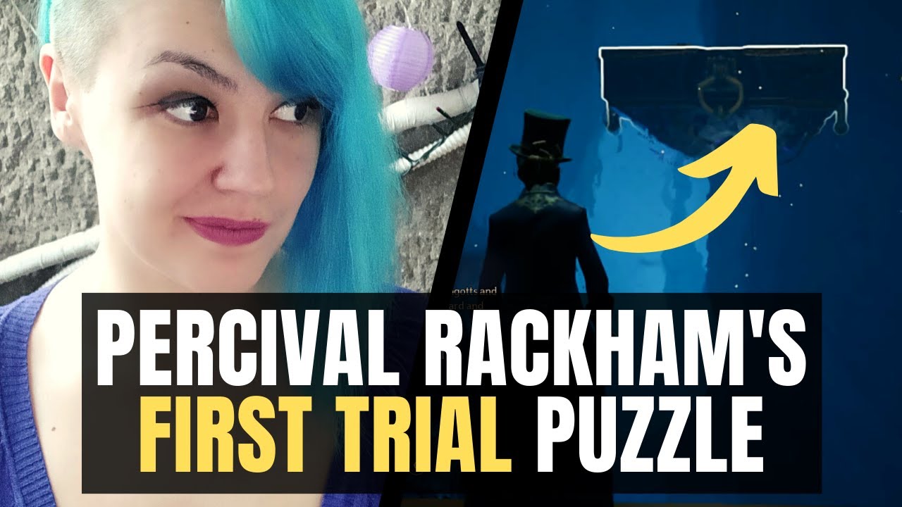HOW TO SOLVE Percival Rackham's First Trial Puzzle in HOGWARTS LEGACY ...