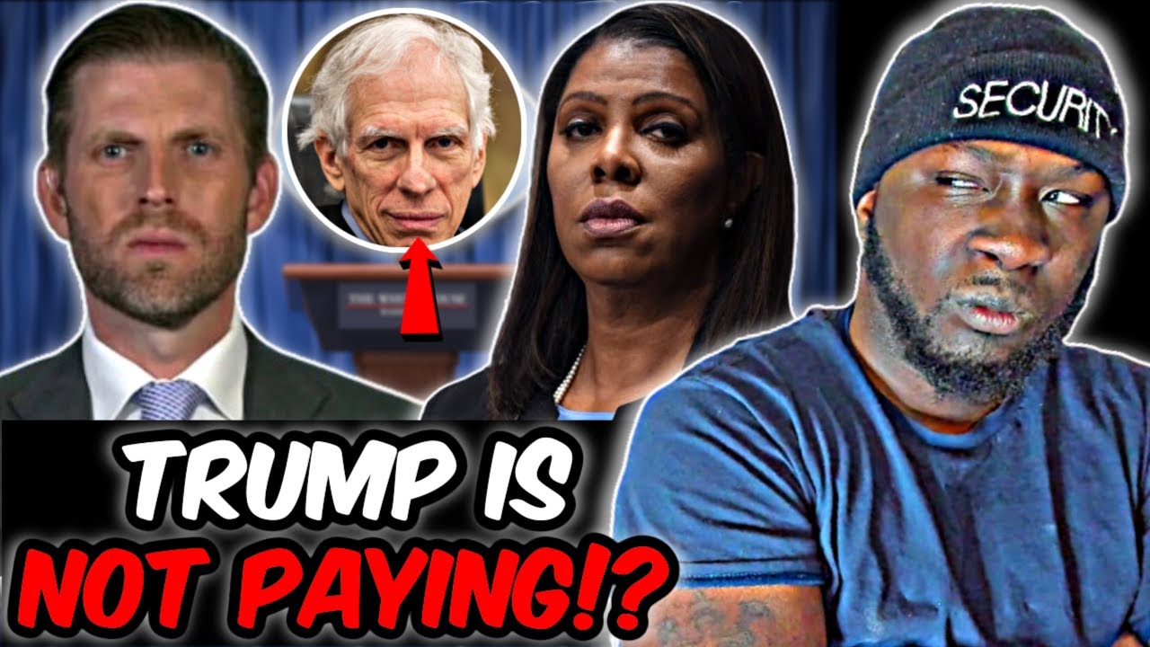 Eric Trump GOES OFF & SCREAMS At Latitia James & Judge Engoron And Say ...