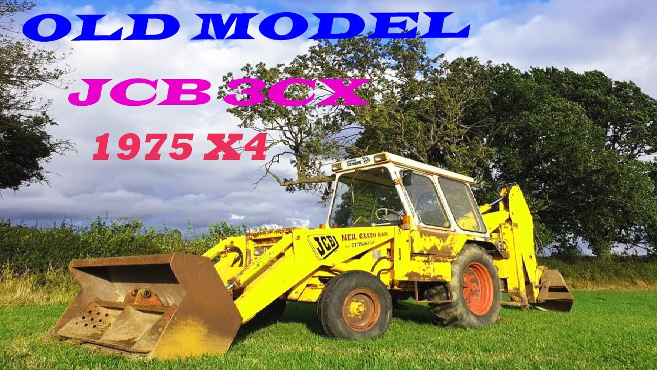 old model JCB || 3CX || 1970 || 1990 || 1980 || full HD || Do not miss ...