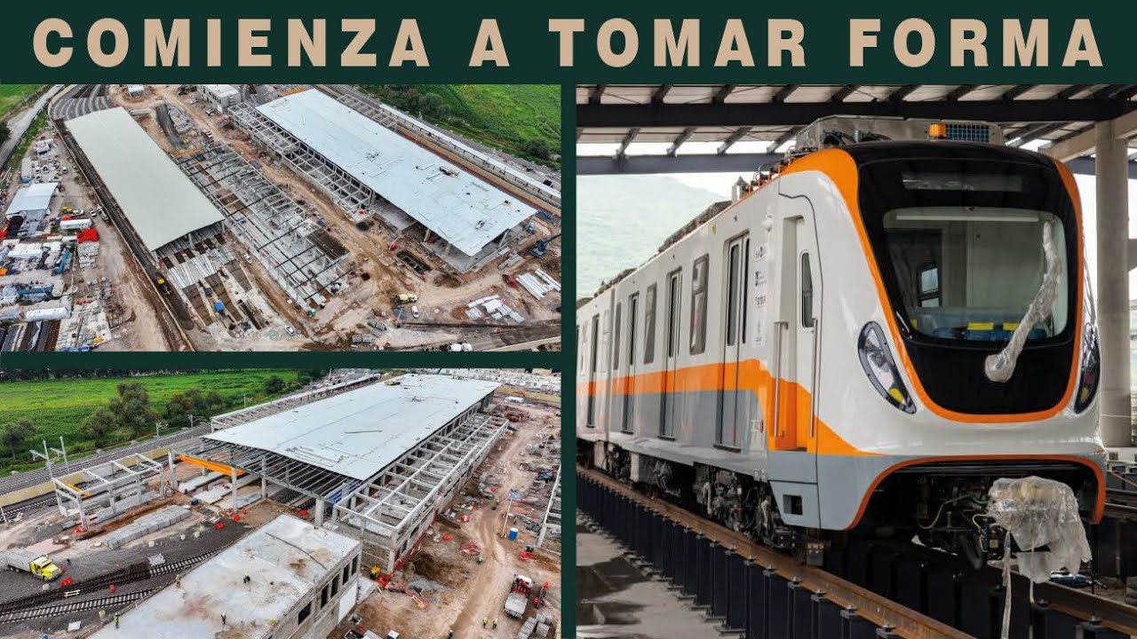 Avances en la Línea 4 del Tren Ligero Guadalajara-Tlajomulco - 64% ...