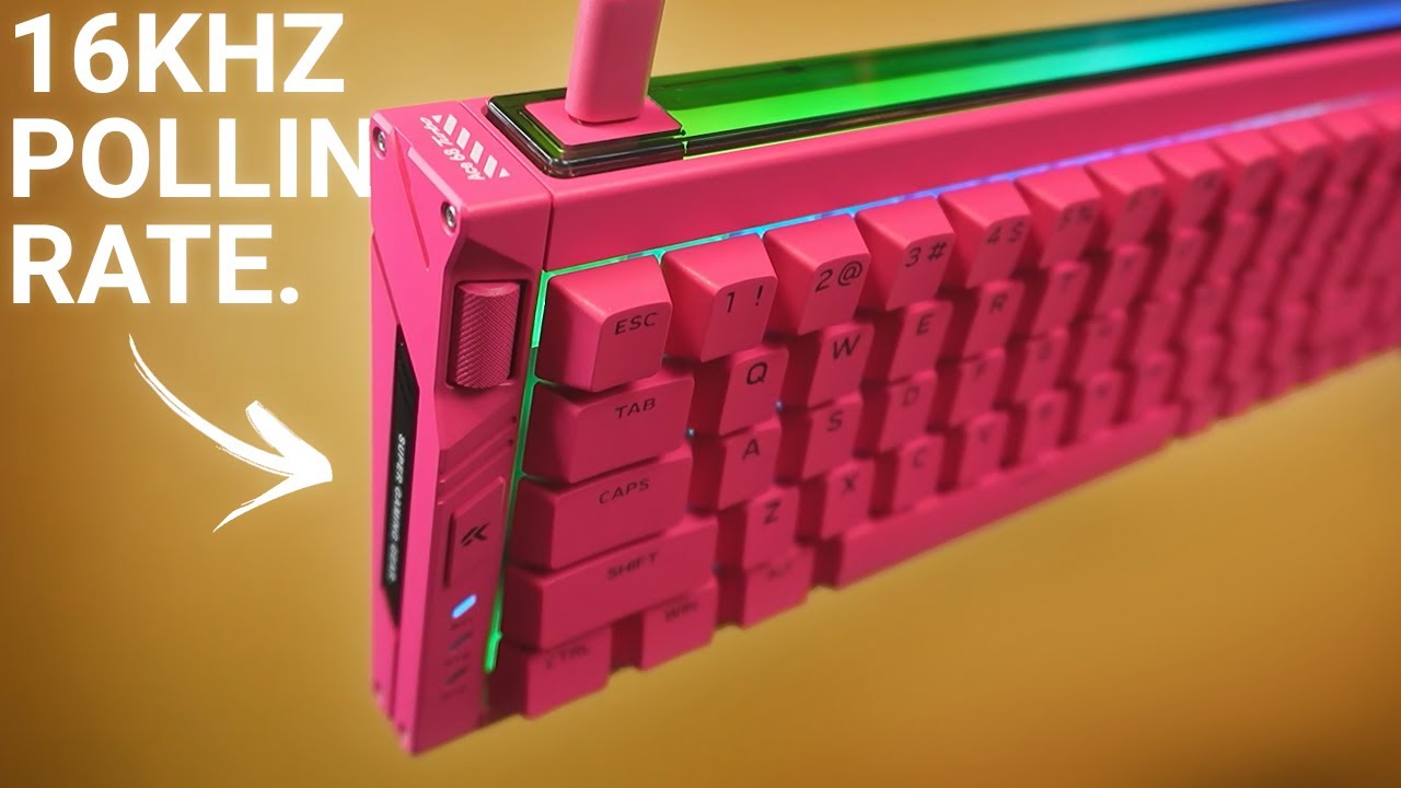 Does 16,000hz polling rate make a difference?! (MCHOSE Ace 68 Turbo ...