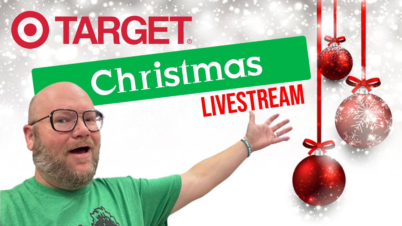 Target Christmas Shopping Livestream! | Let’s shop for the Holidays ...