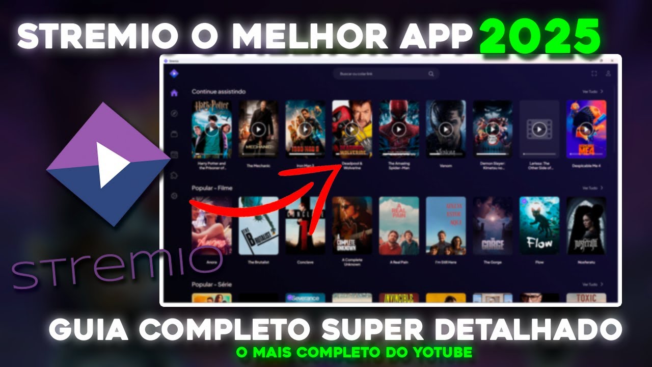 STREMIO | COMO BAIXAR E CONFIGURAR - TUTORIAL MAIS COMPLETO DE 2025 ...