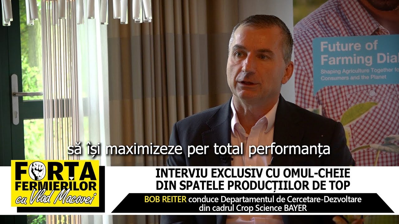 Interviu cu Bob Reiter, omul-cheie din spatele producțiilor agricole de ...