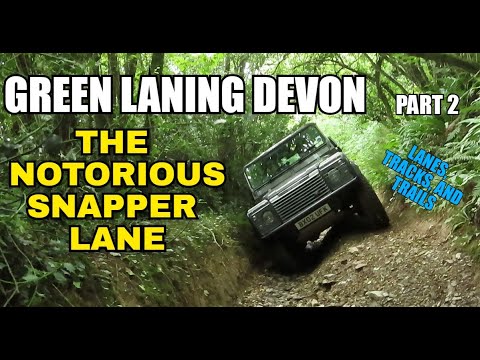 GREEN LANING in Devon (pt 2). SNAPPER LANE. - YouTube