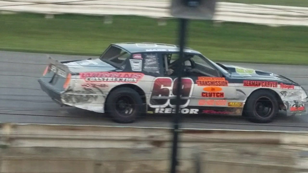 Mark Resor August 11, 2018 heat race - YouTube