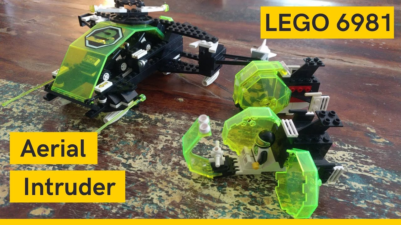 LEGO 6981 - Aerial Intruder - Speed Build - YouTube