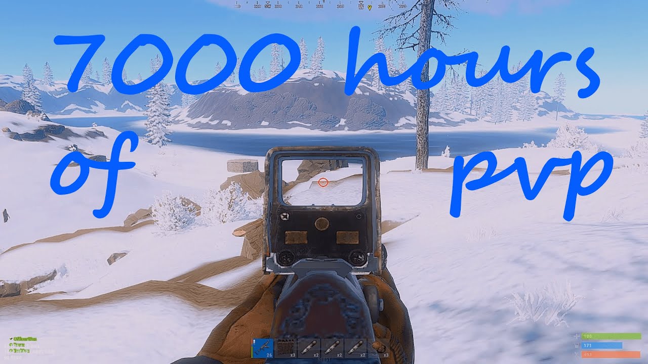 Как выглядит 7000 часов ПВП в РАСТ || rust pvp montage - YouTube