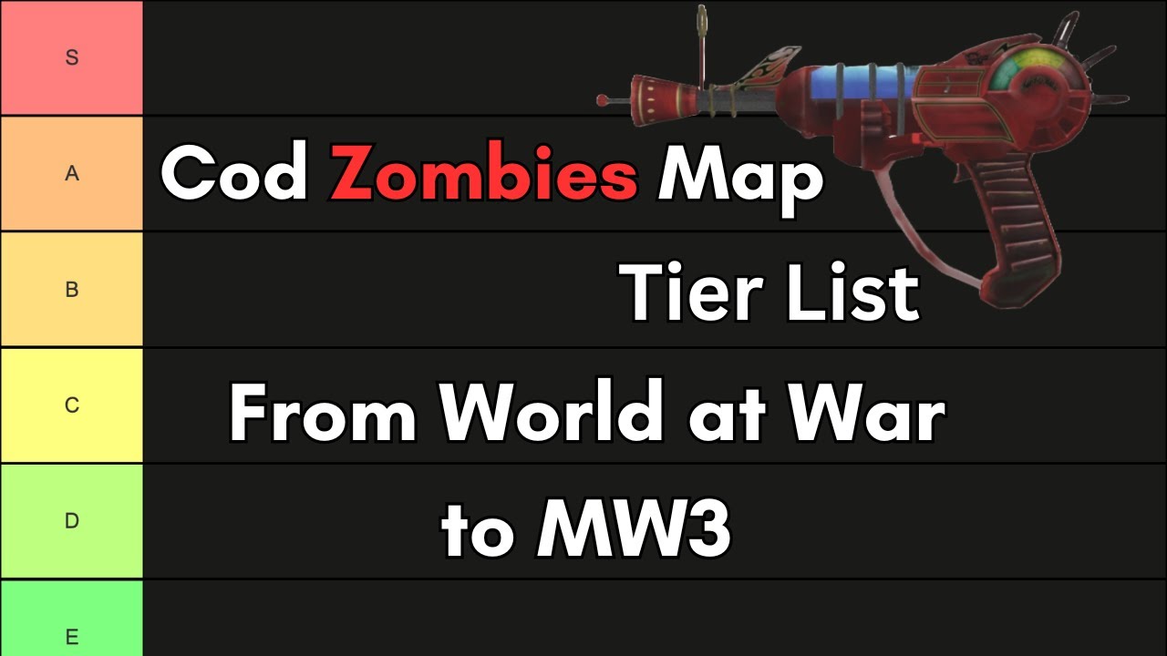 Ranking EVERY Zombies Map EVER (Call of Duty Tier List) - YouTube