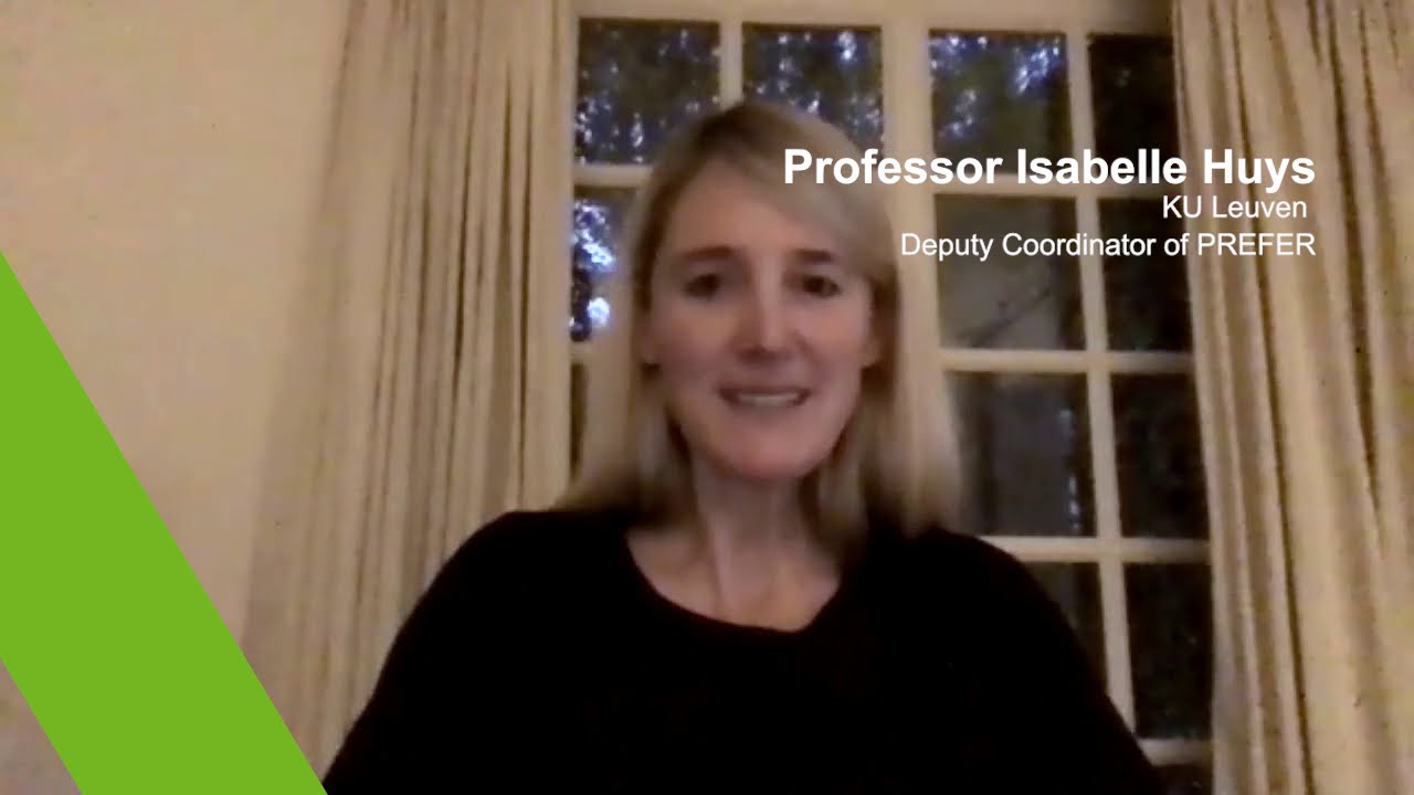 Isabelle Huys at Patient Engagement Open Forum | PREFER - YouTube