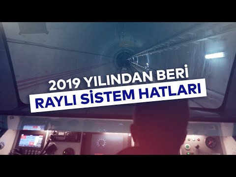 2019 YILINDAN BERİ RAYLI SİSTEM HATLARI