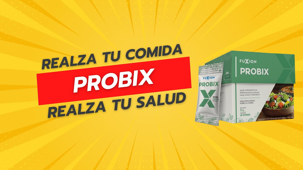 Probix | Con mas de 10 mil millones de Probióticos. - YouTube