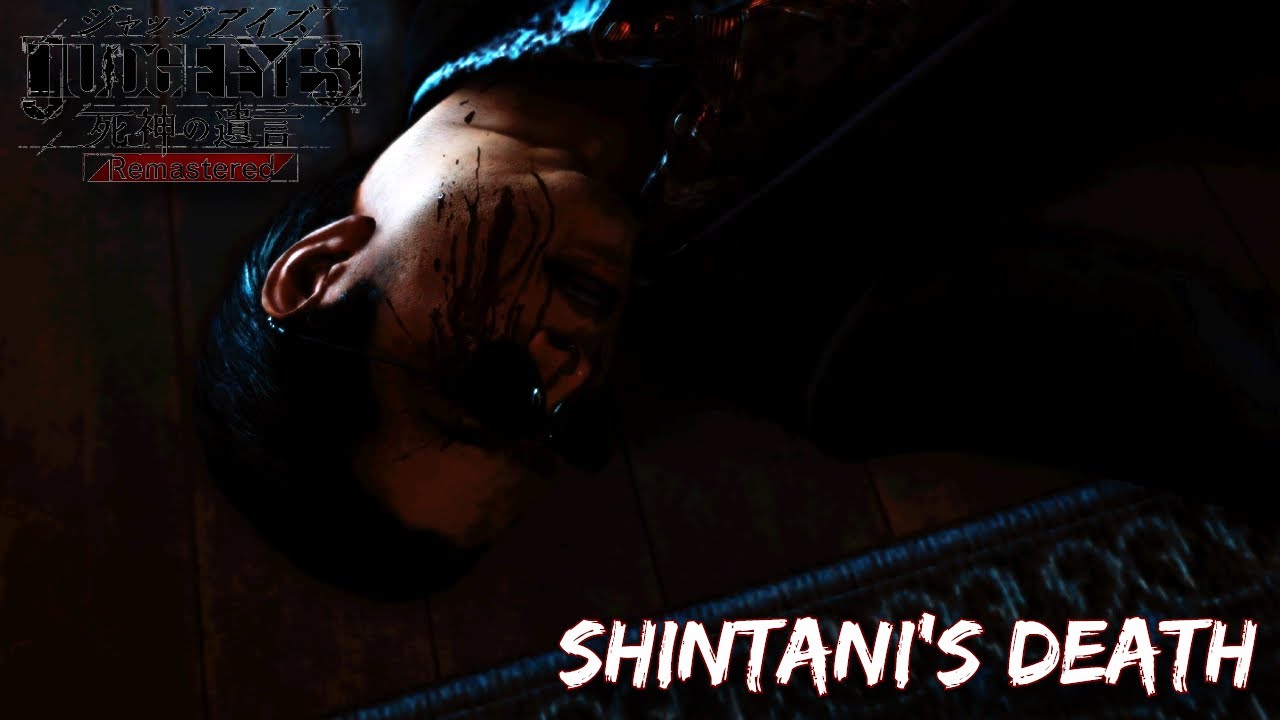 Shintani Death Scene - Judgment Remastered [1080p60 PS5] - YouTube