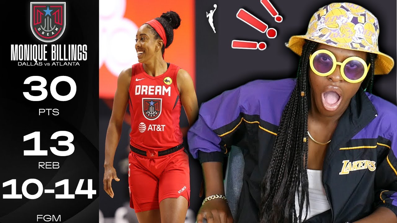 WNBA IS BACK!! Monique Billings Scored 30 Points?! (REACTION) 🔥 @WNBA ...