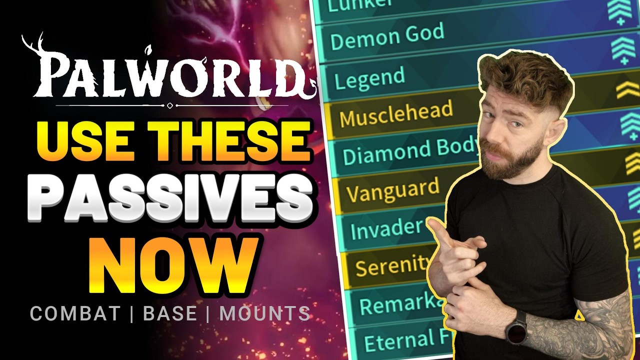 Palworld - The ULTIMATE Guide To Passives | Which Passives To Use For ...