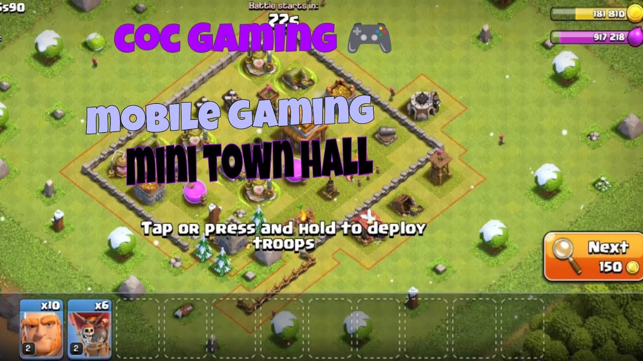coc Gaming 🎮|| Mini Town Hall || 62℅Victory & 92% Bonus || # ...