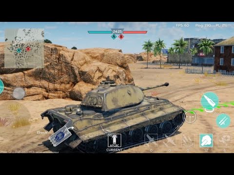 TIGER 2(P) TANK|USE THIS TANK AND ENJOY|War Thunder Mobile - YouTube
