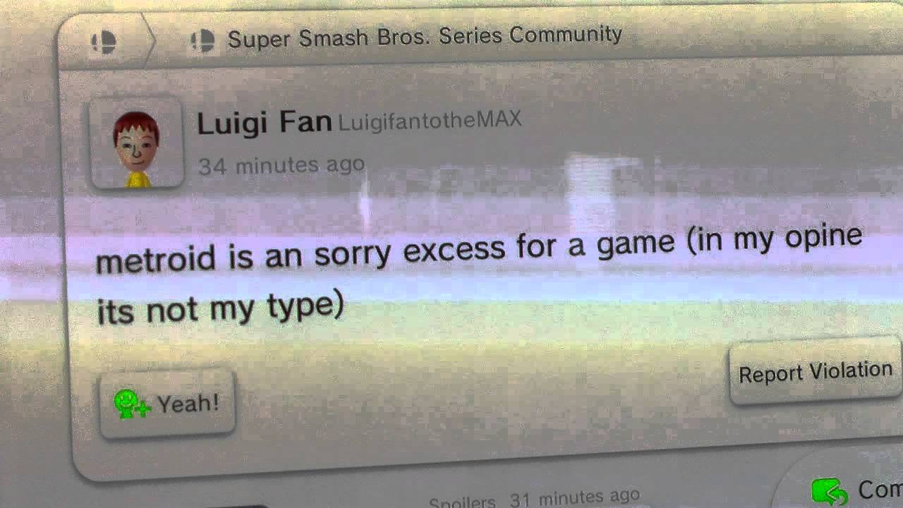 Bad Miiverse Posts #1 - YouTube