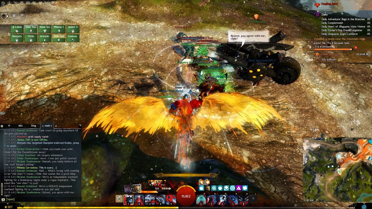 GW2 Strike Mission: Forging Steel 3xCM - YouTube