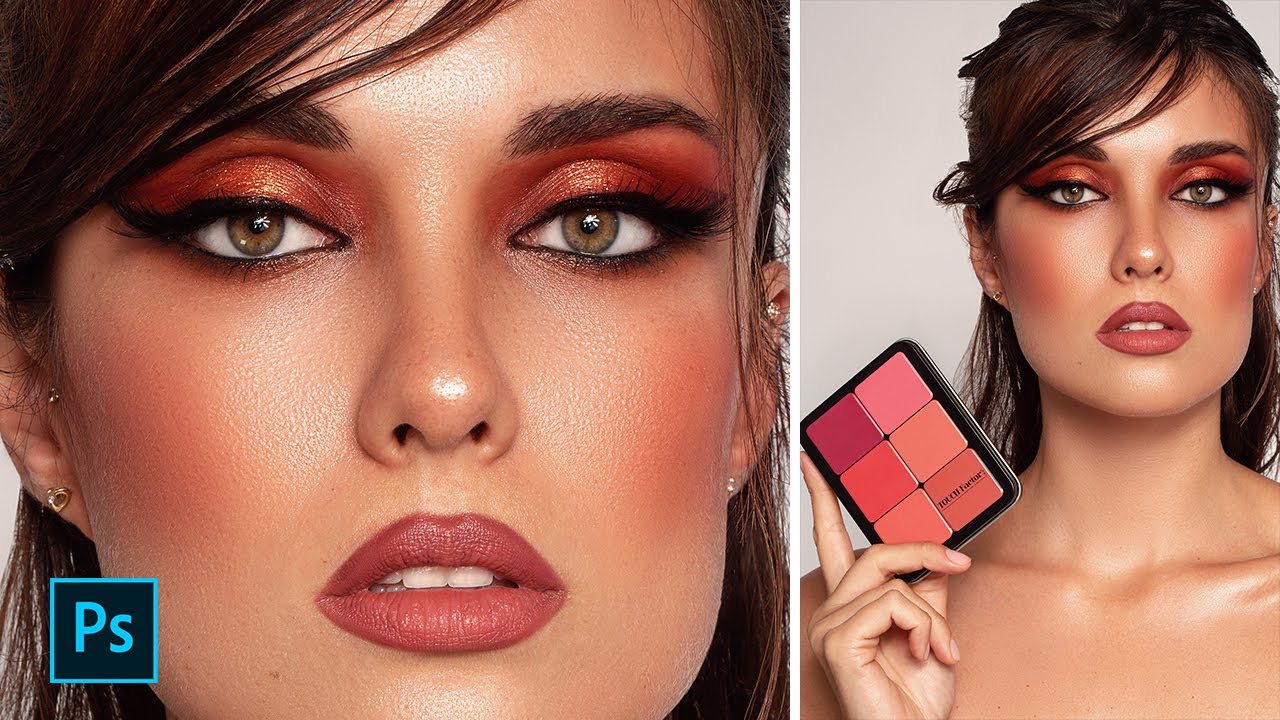 Beauty Portrait Retouch - Complete High-End Skin Retouching - YouTube