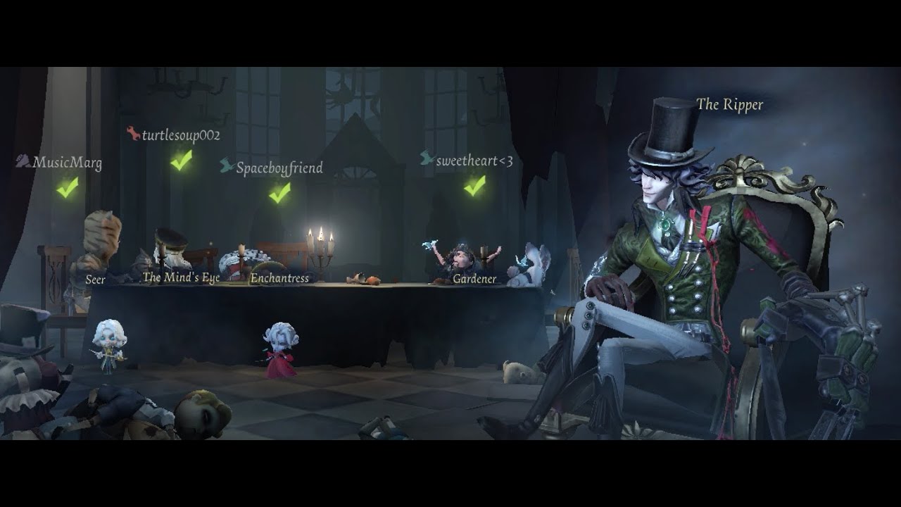 Identity V| Match Mode | The Ripper | Full Gameplay - YouTube