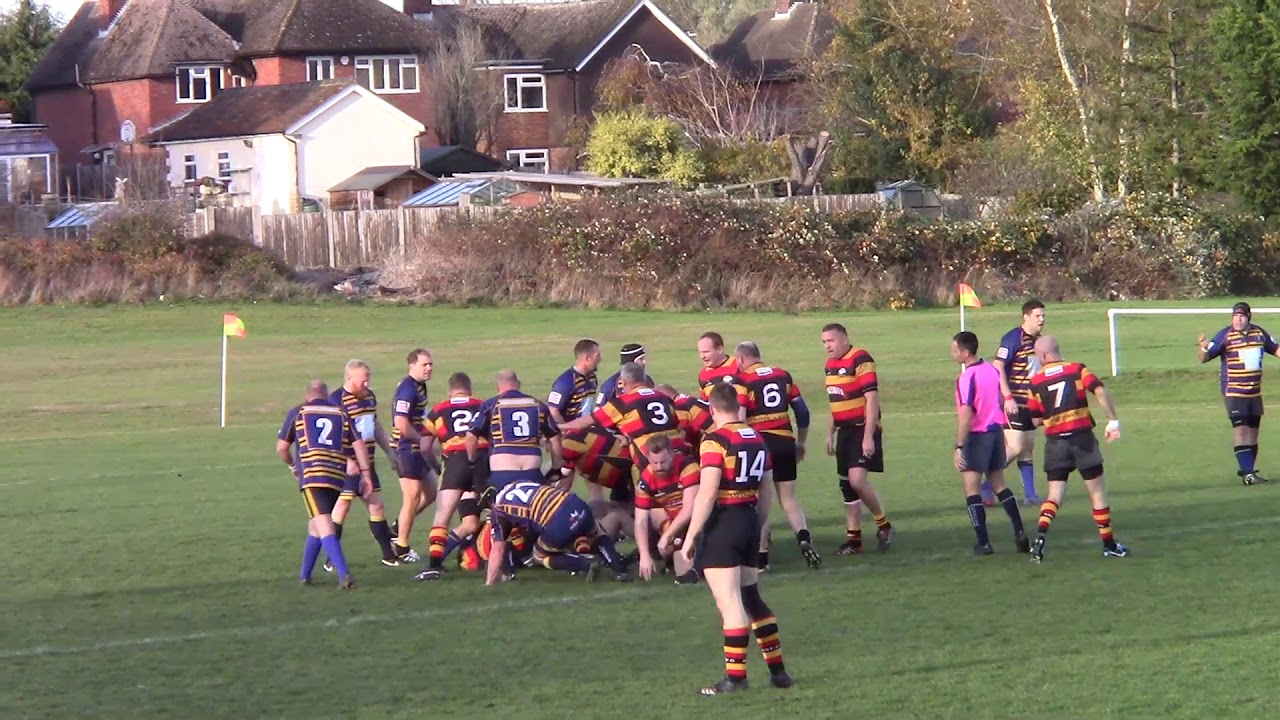 Ashford Rugby Club - Vets 5 v 36 Thanet - YouTube