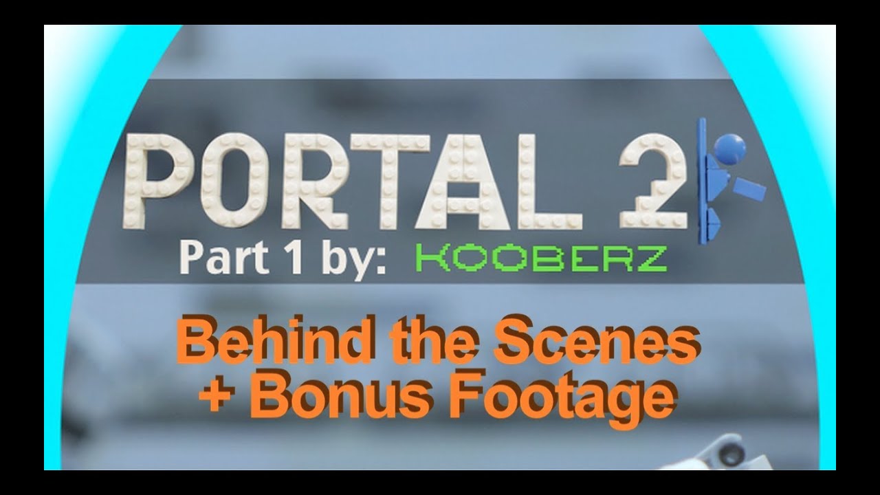 Portal 2 Lego Behind the Scenes - YouTube
