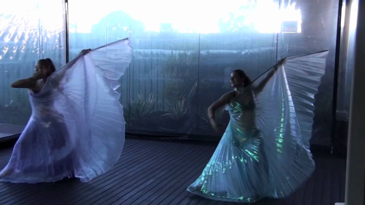 Lyrical dance with Isis Wings - YouTube