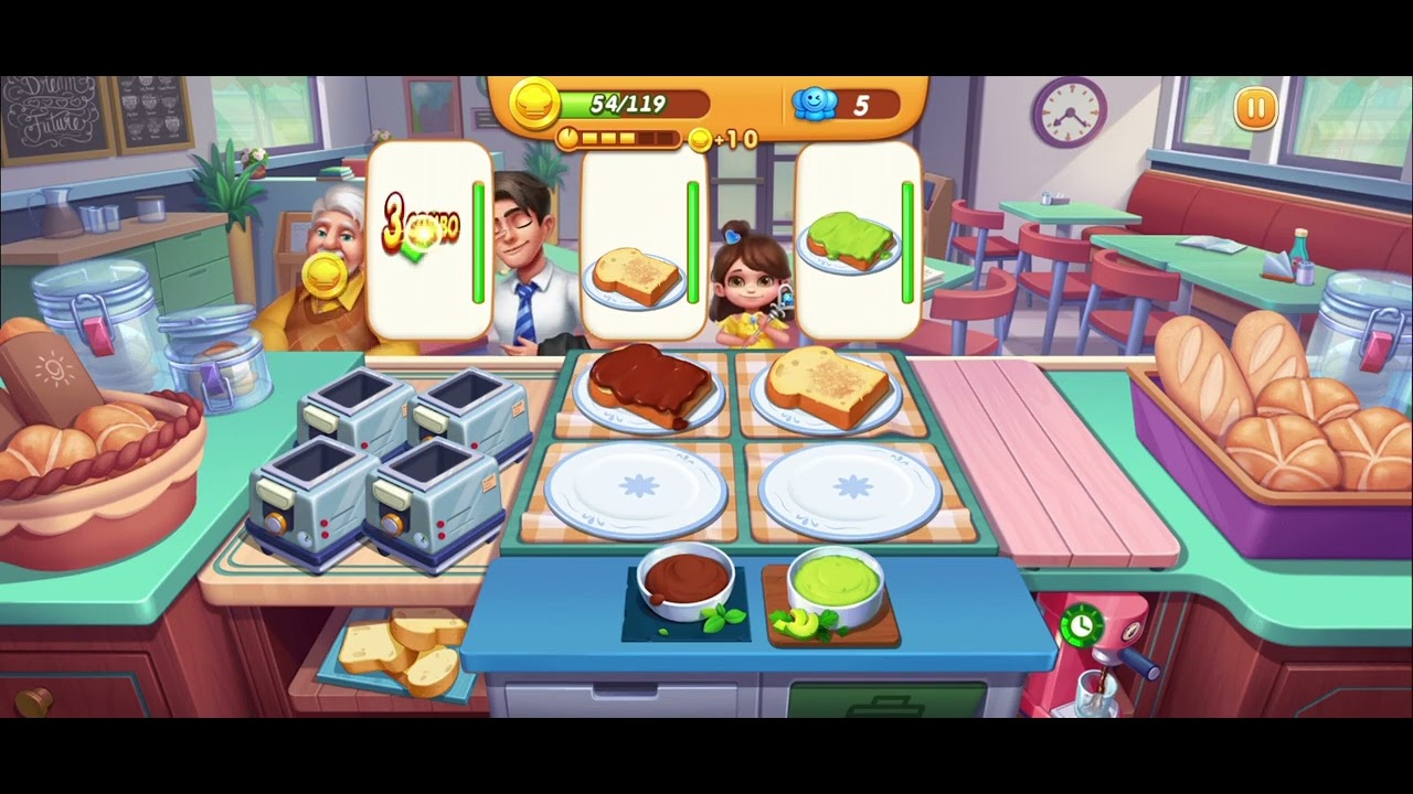 funny cooking game,cooked various dishes 😍😍 - YouTube