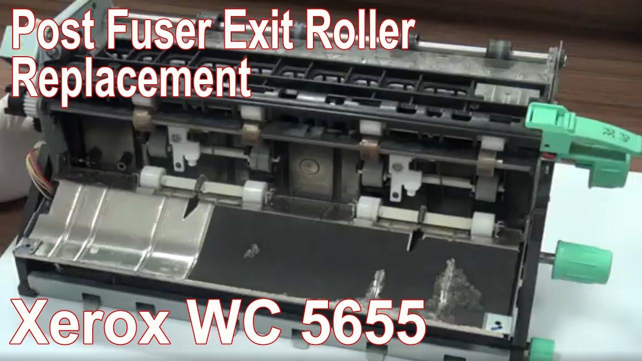 Post Fuser Exit Roller Replacement Inverter Assembly - Xerox WC 5655 ...