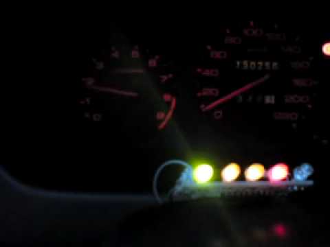 Homemade shift light - YouTube