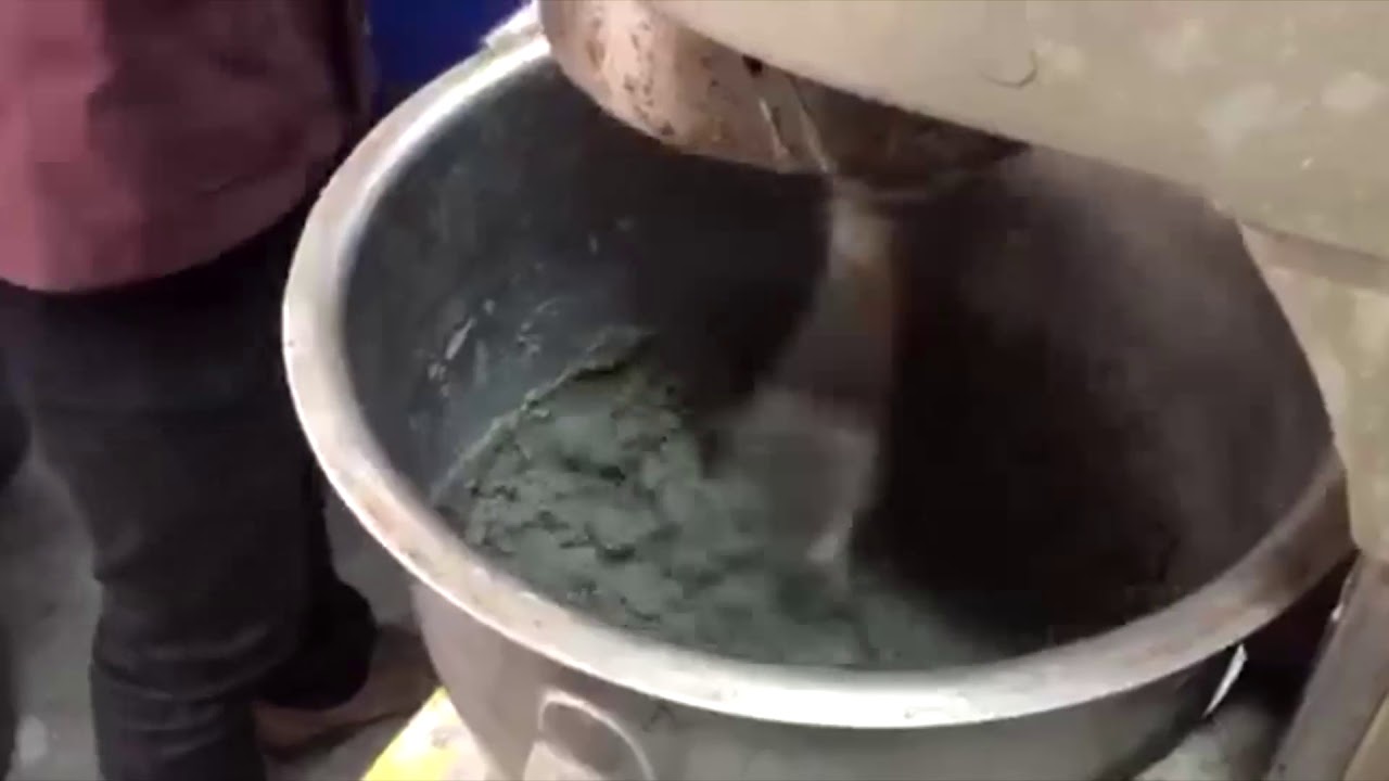 Compressive strength of hydraulic cement mortars ASTM C109 - YouTube