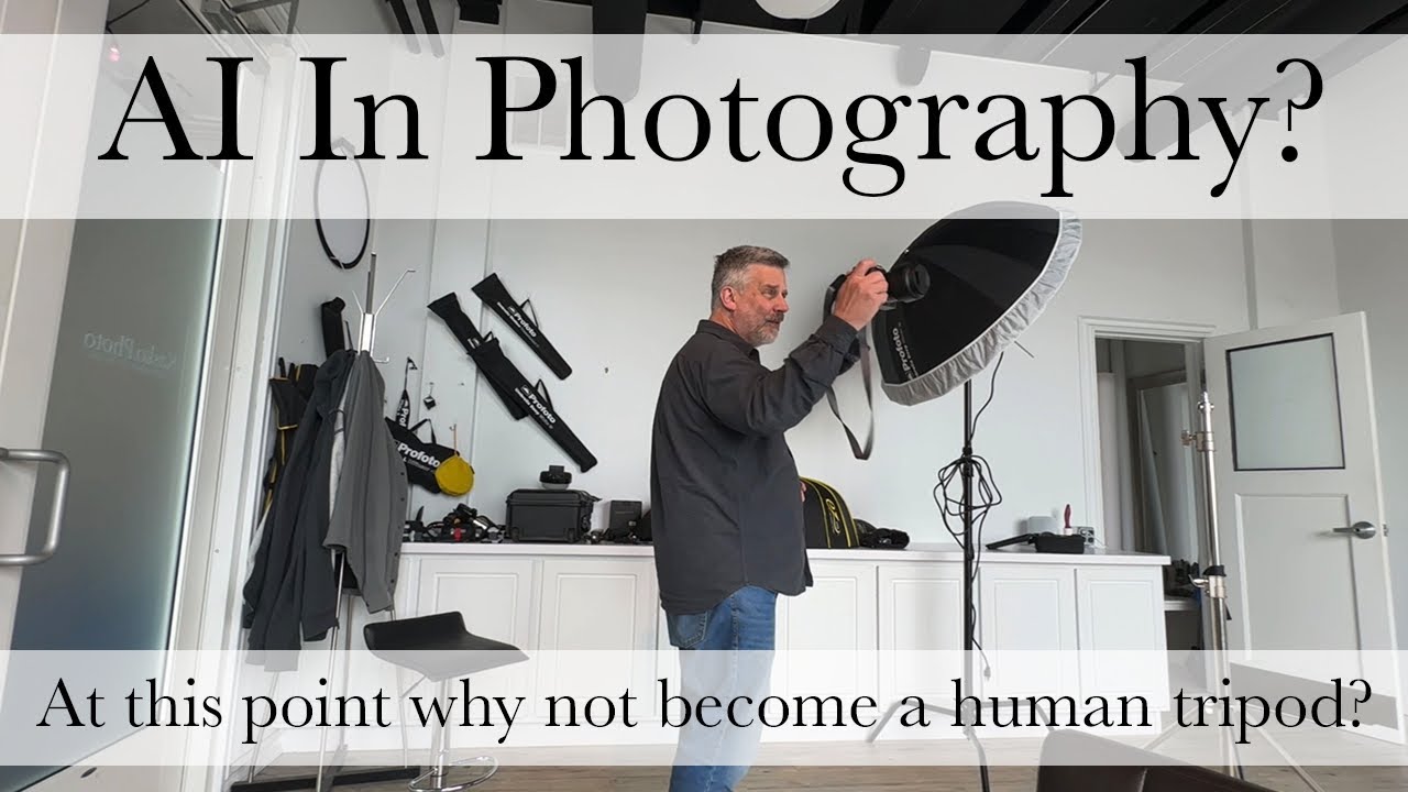 AI in photography… becoming a human tripod. - YouTube