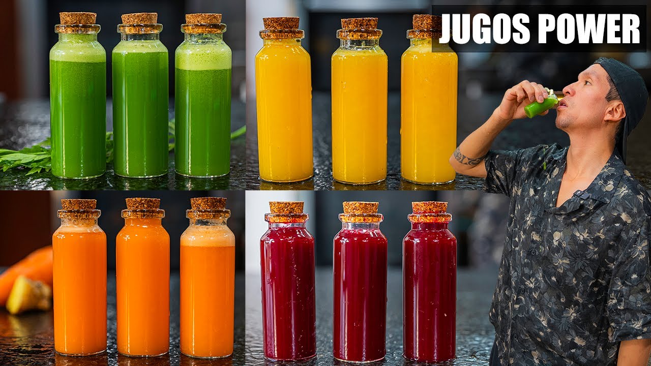 JUGOS PODEROSOS💪🏼 para iniciar tu dia | Abelca - YouTube