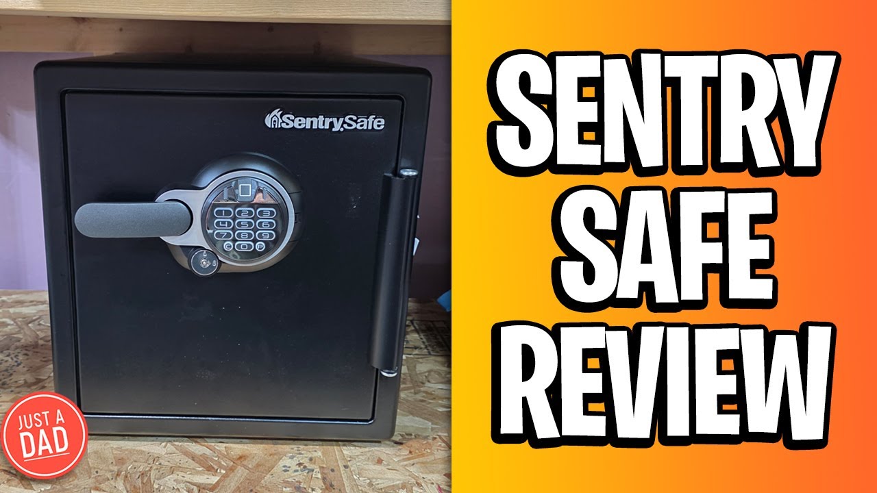 SentrySafe Fireproof & Waterproof Home Safe REVIEW - YouTube