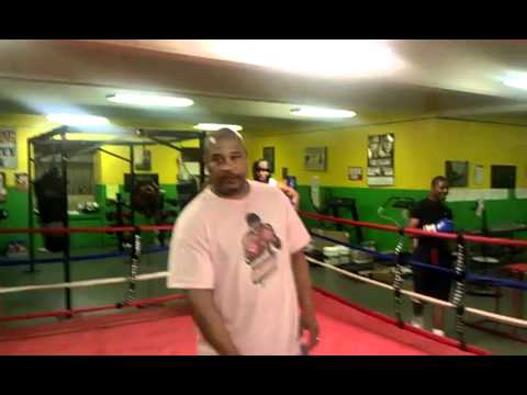 Sparring with Rock Solid at Nomis Boxing - YouTube