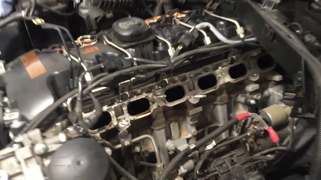 BMW n54 walnut blast - YouTube