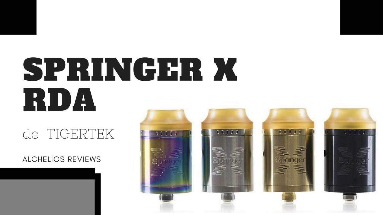 Springer X RDA de TIGERTEK en español - YouTube
