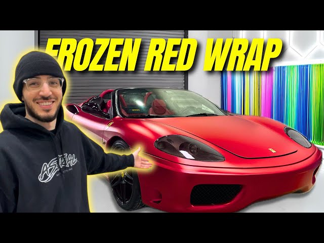 Ferrari Red Vinyl Wrap Colors Red Vinyl Wraps Nascarwraps Shop Red