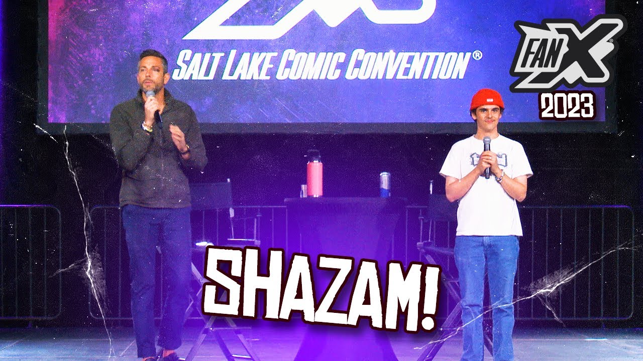 Shazam! | OFFICIAL Full Panel 2023 #fanx #shazam - YouTube