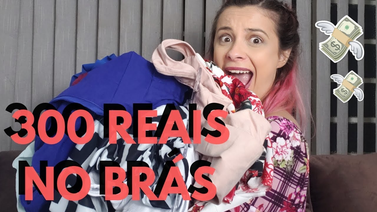 Gastei 300 reais no Brás - YouTube