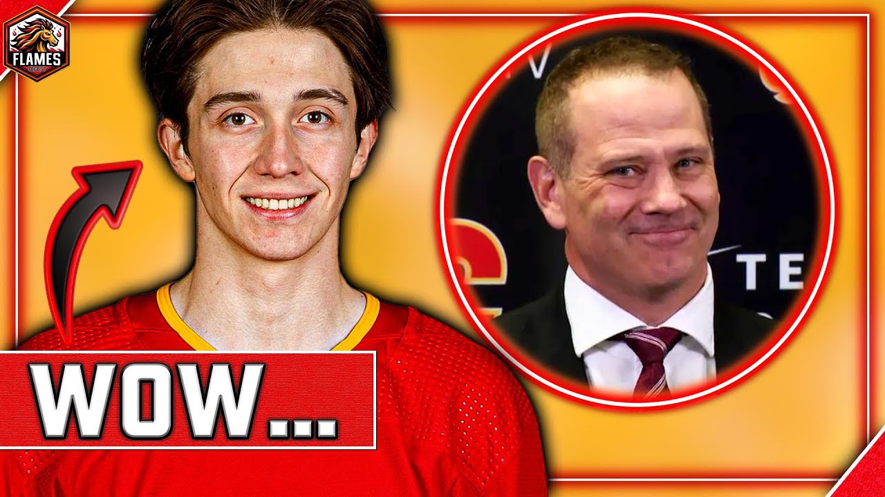 This prospect update has Flames fans HYPED… | Calgary Flames News - YouTube