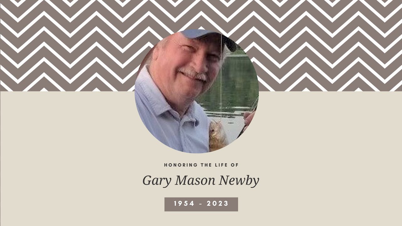Gary Mason Newby Funeral Service - YouTube