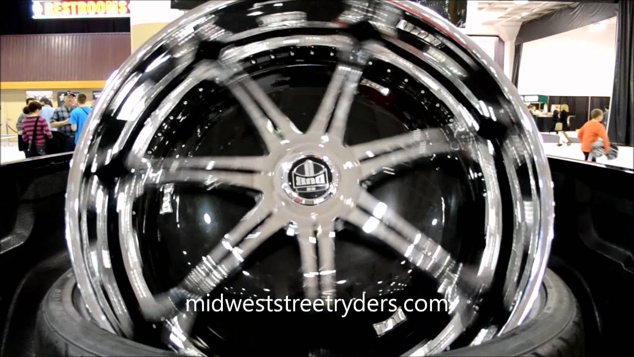 32" DUB STALLION FLOATER SPINNER MIDWEST STREET RYDERS - YouTube