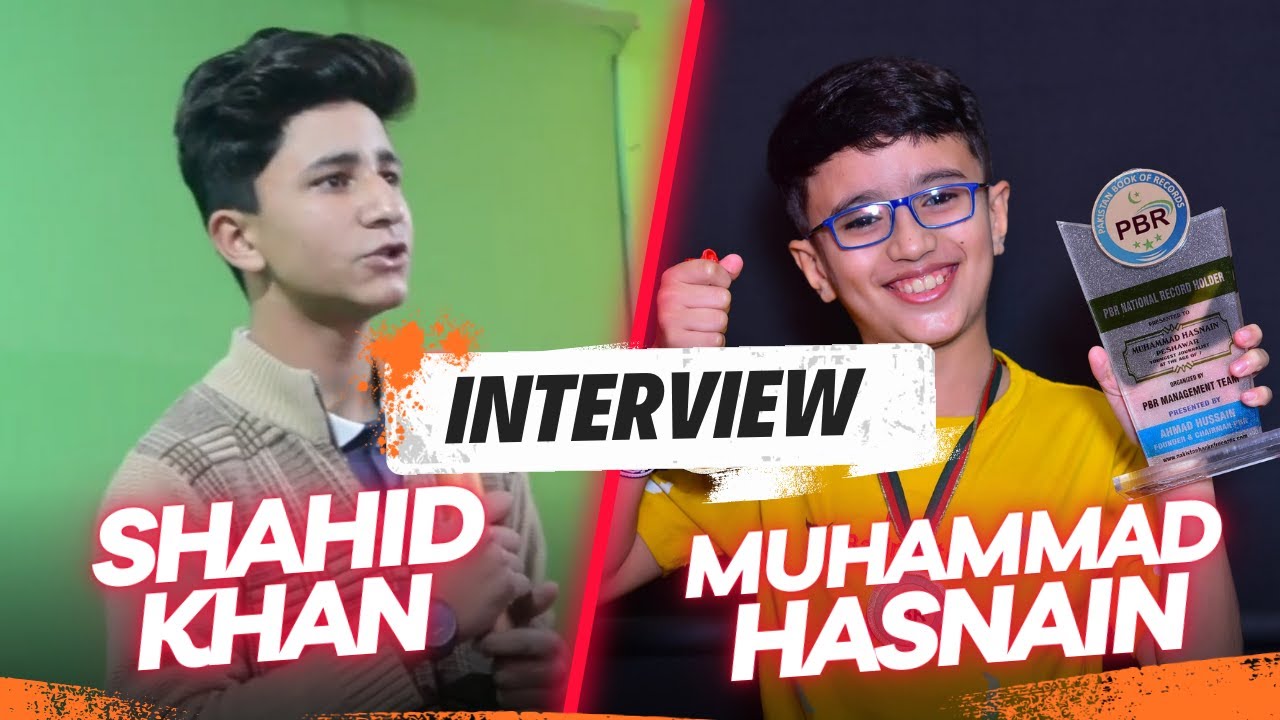 1st Interview with Super Kids || Mohammad Hasnain || Motivational ...