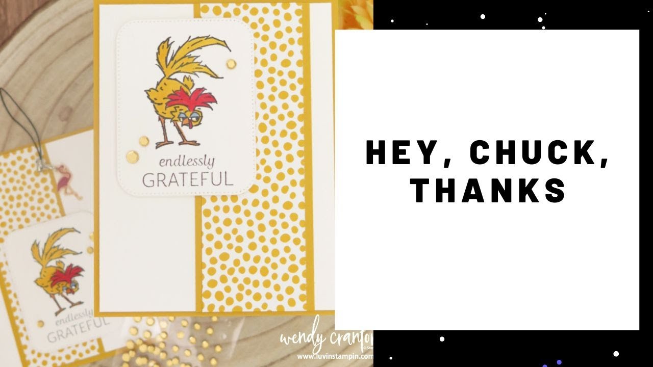 Hey, Chuck, Thanks! & Cute Little Gifts - YouTube